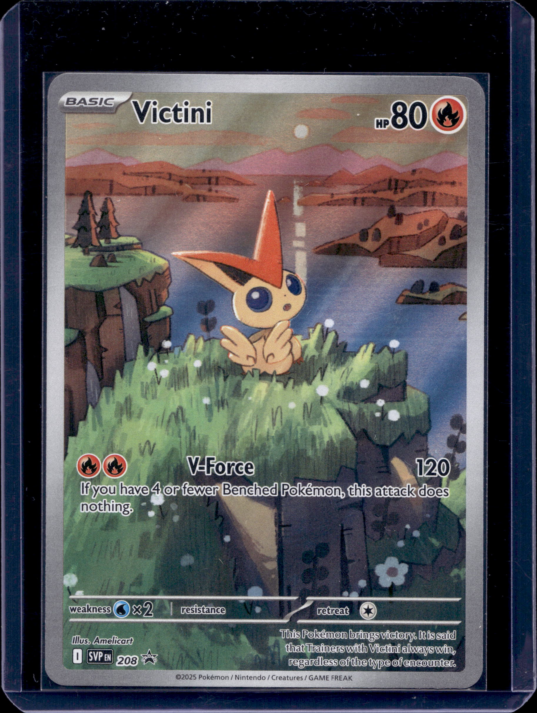 2025 POKEMON BLACK STAR PROMO VICTINI 208 | MGC Retail